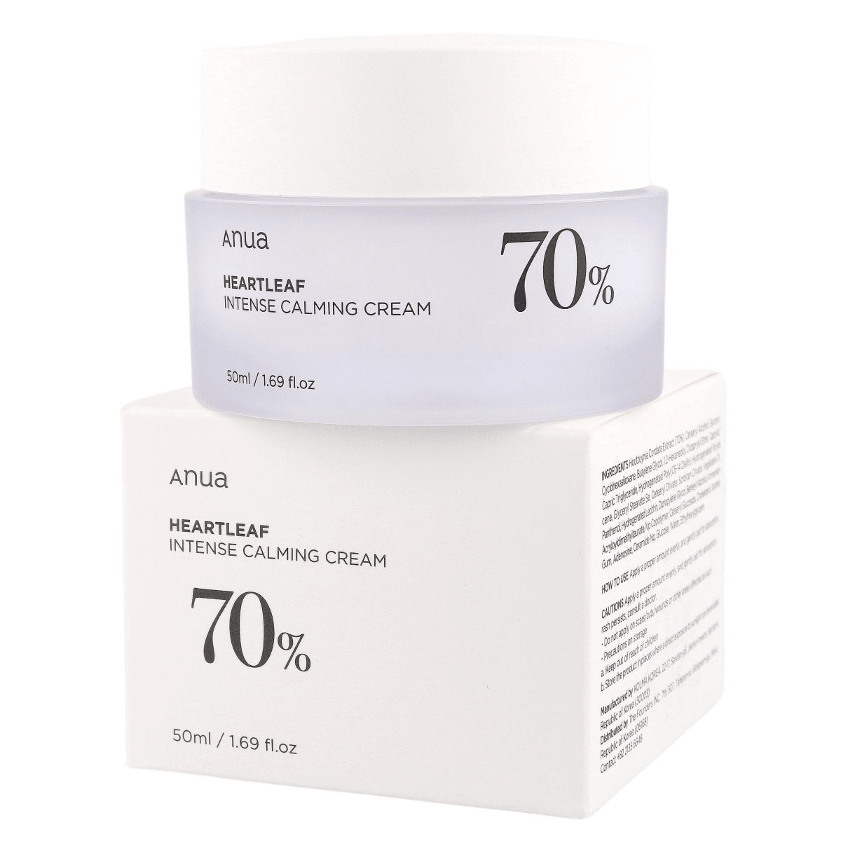 ANUA - Heartleaf Intense Calming Cream 70% 50 ML | Crema – YoungMi