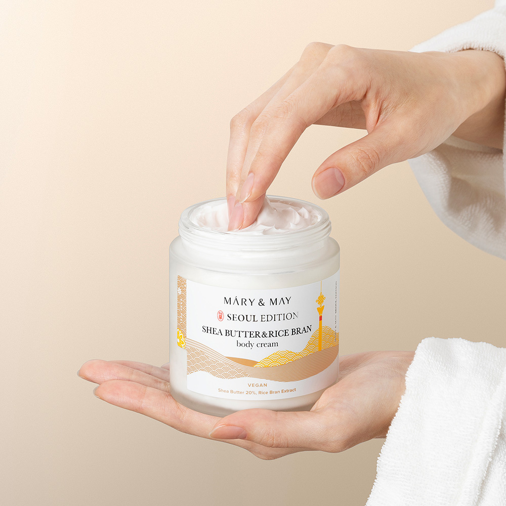 MARY & MAY - Shea Butter & Rice Bran Body Cream – YoungMi