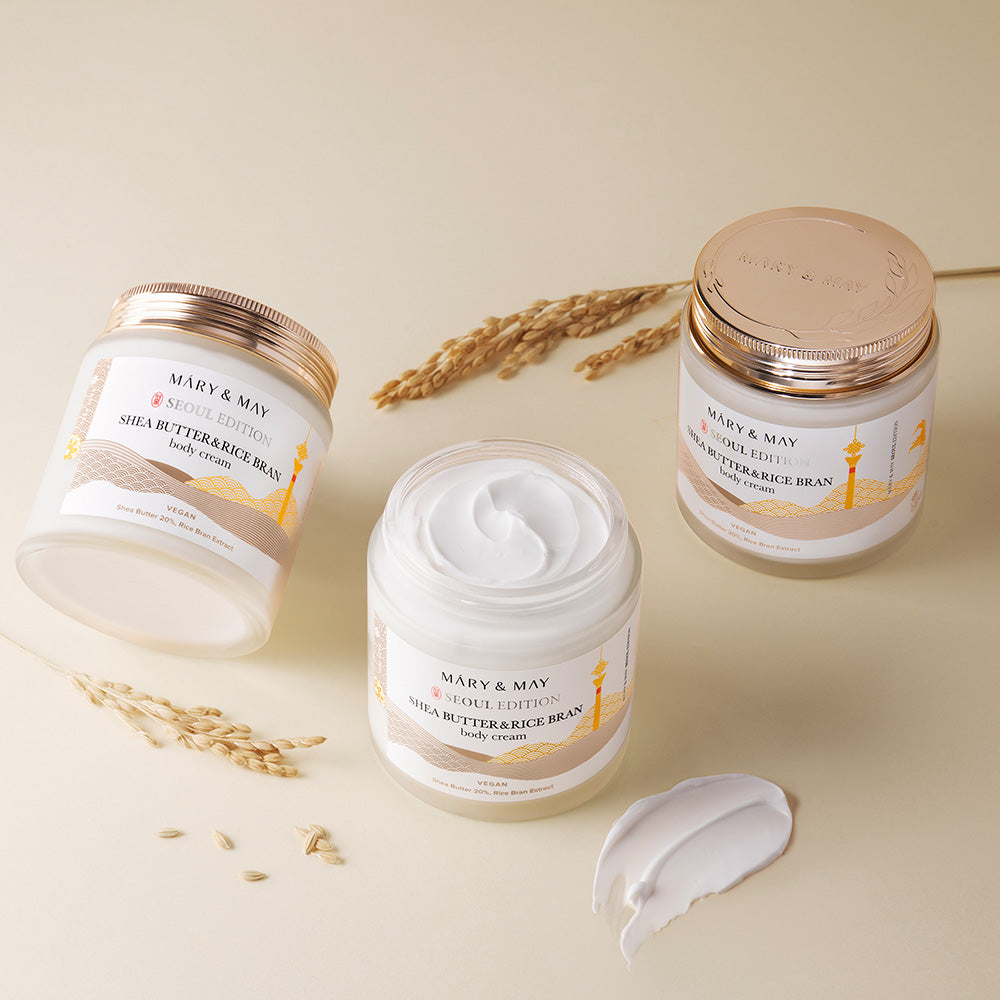 MARY & MAY Shea Butter & Rice Bran Body Cream 250ML – YoungMi