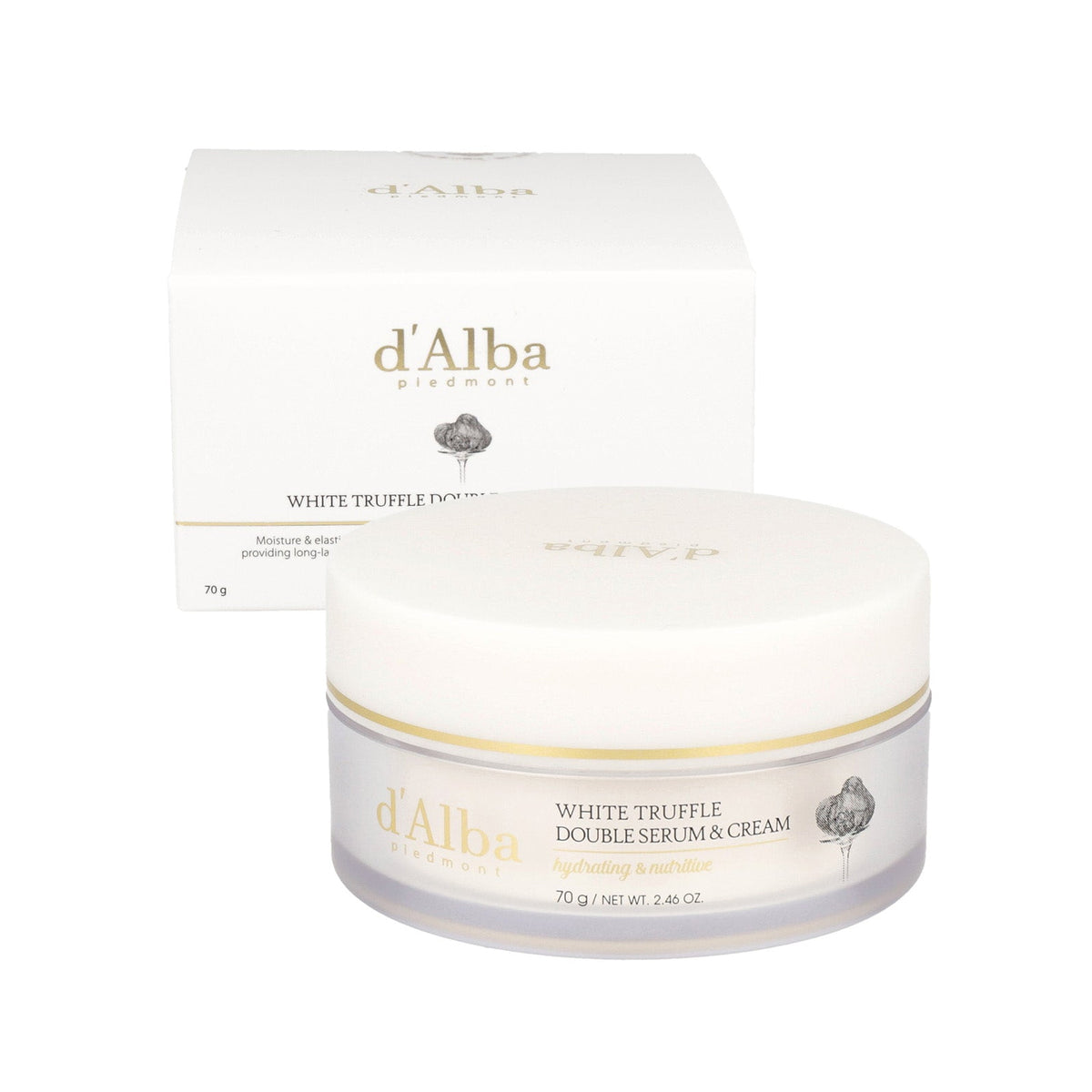 d'Alba White Truffle Double Serum & Cream 70GR | YoungMi
